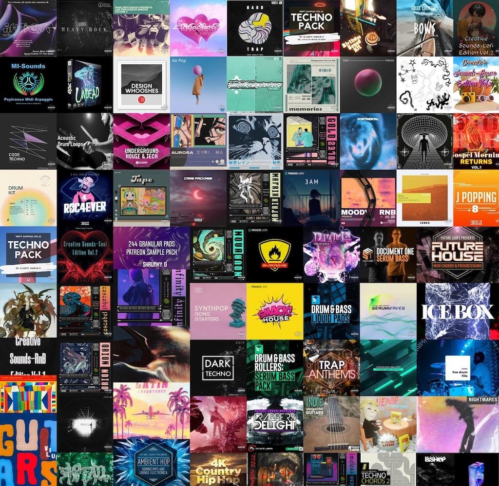 【EDM多风格采样包合集2022.10.25】SAMPLE PACK BUNDLE 2022 – EDMTOP.TOP